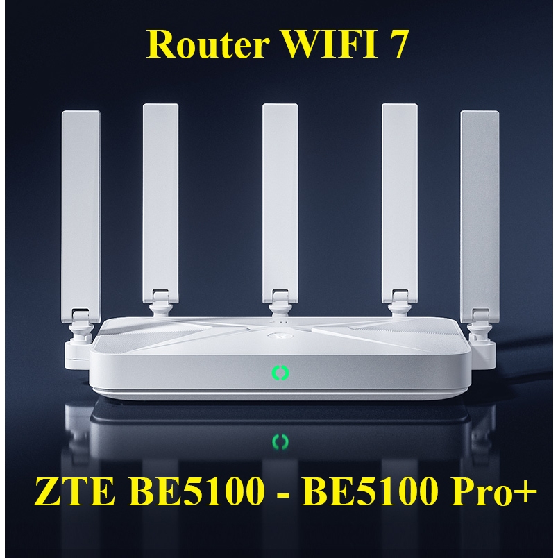 [free USB fan] ZTE BE5100, BE5100 Pro+ Wifi 7 Router - Strong wall penetration - High load ...