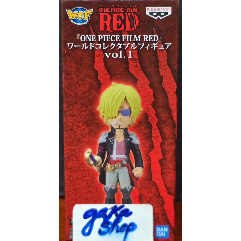 Genuine WCF Model Bandai Japan One Piece Film Red Vol 1 02 Sanji | Shopee Malaysia