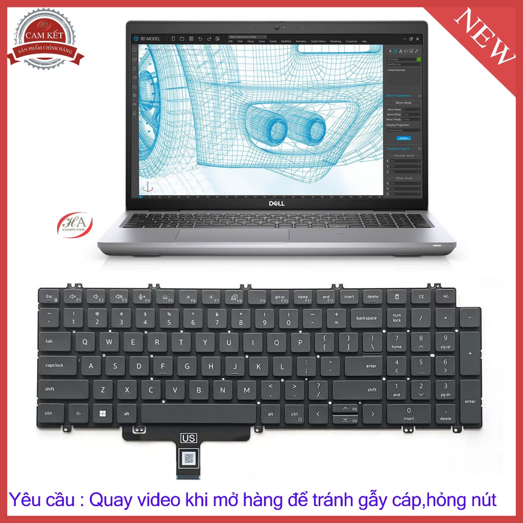 Dell Precision 3561 Keyboard | Shopee Malaysia