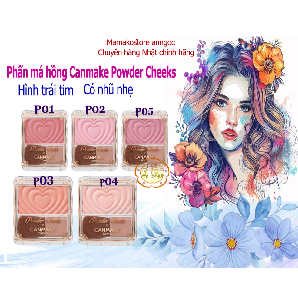 Canmake Powder Cheeks Blush Japan | Shopee Malaysia