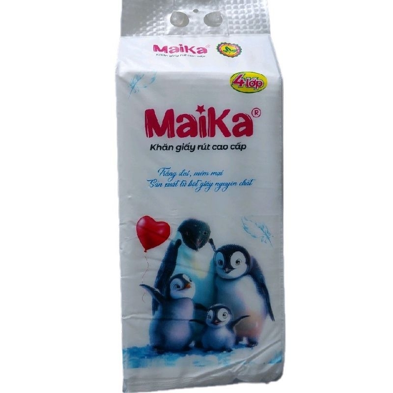 Maika premium wall-mounted tissue paper (320 draws, 4-layer paper ...