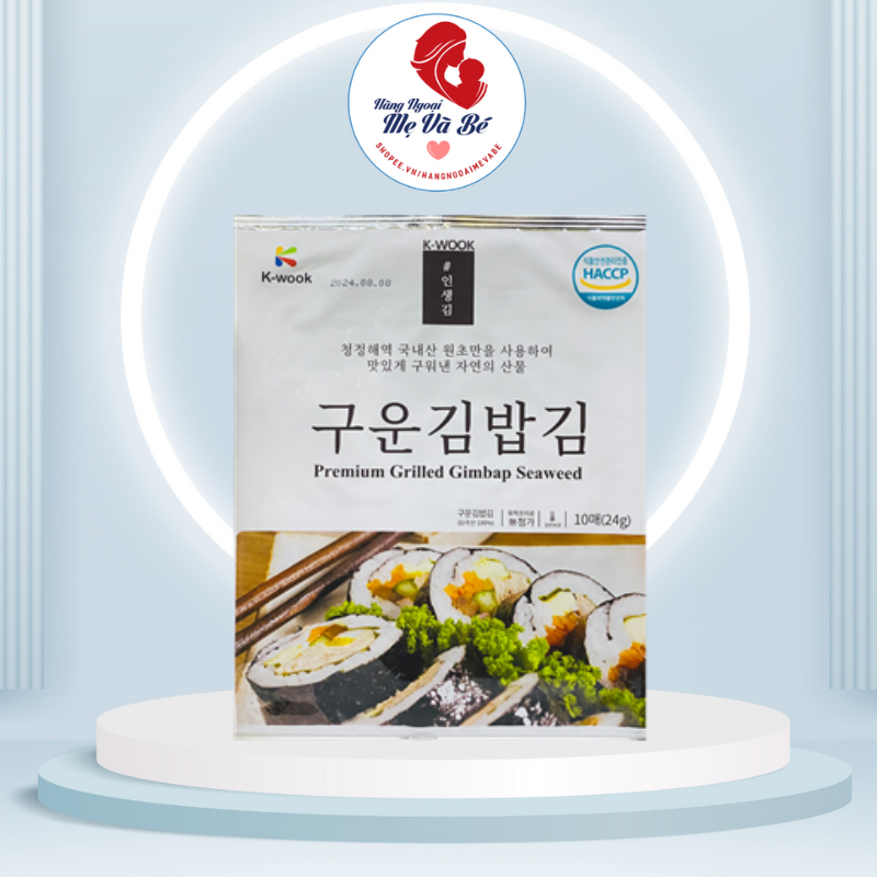 W-food Korean Seaweed Rice Rolls 24g | Shopee Malaysia