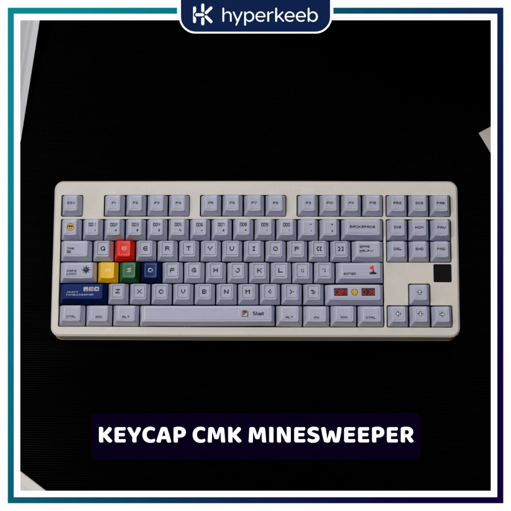 Cmk Minesweeper Keycap, 1.5mm thick PBT plastic with dye-sub Profile ...