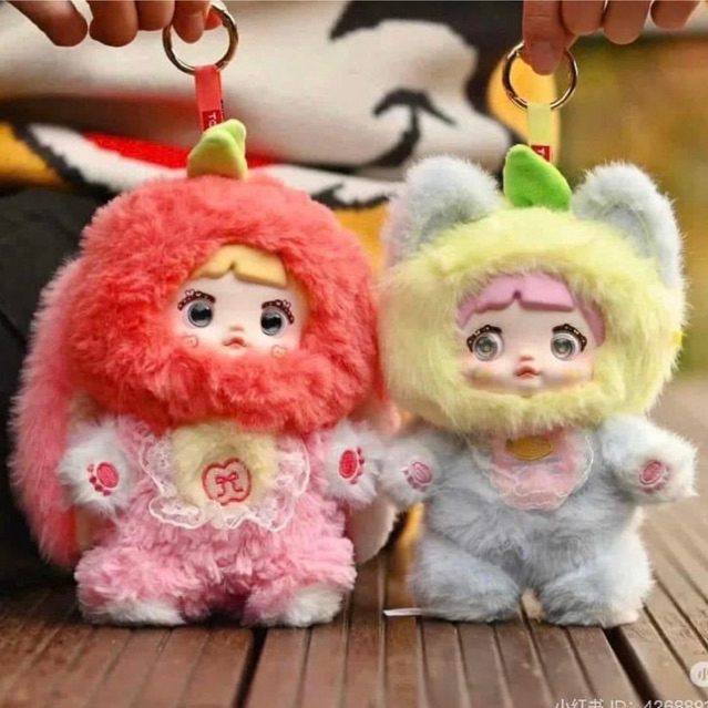Blindbox Nommi V3 Fruit - Genuine Random Nommi Teddy Bear Blind Box ...