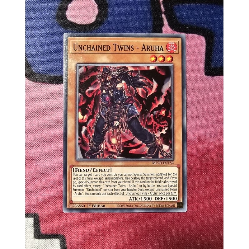 Yugioh Card : Unchained Twins - Aruha (TCG) | Shopee Malaysia