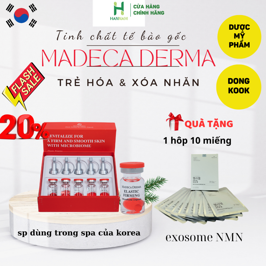 MADECA DERMA Elastic Firming Stem Cell Serum Intensive Spa Wrinkle ...