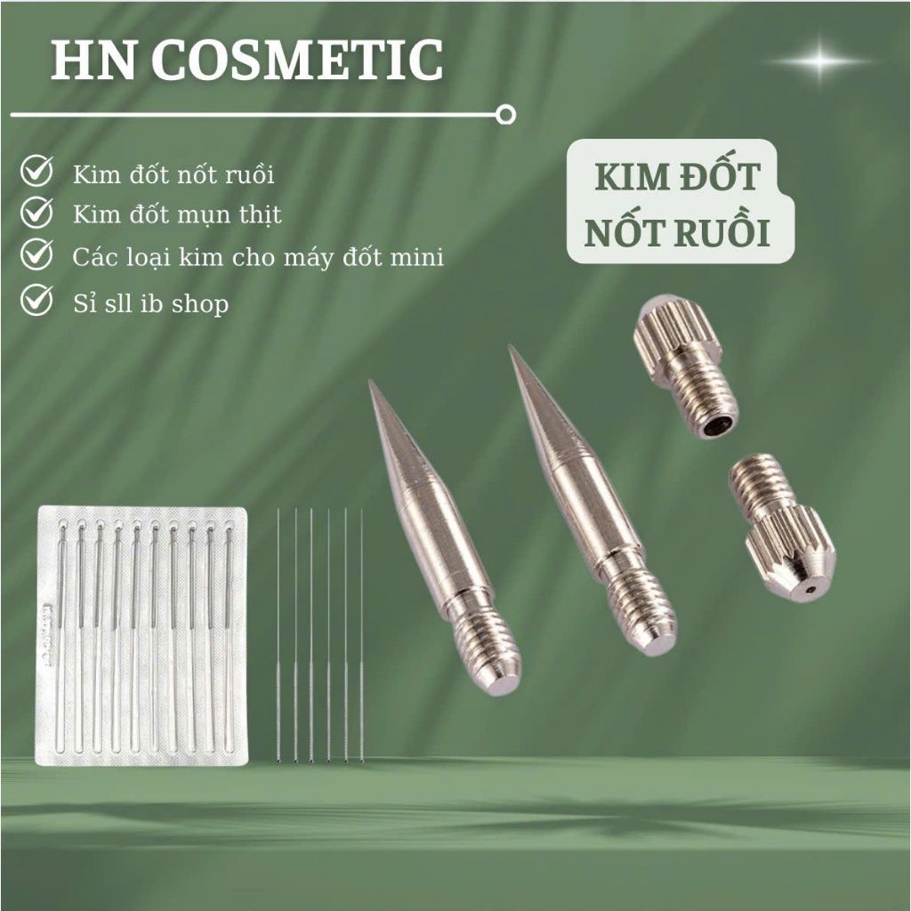 Mole burning needle head, large needle head, 5in1 machine needle head ...