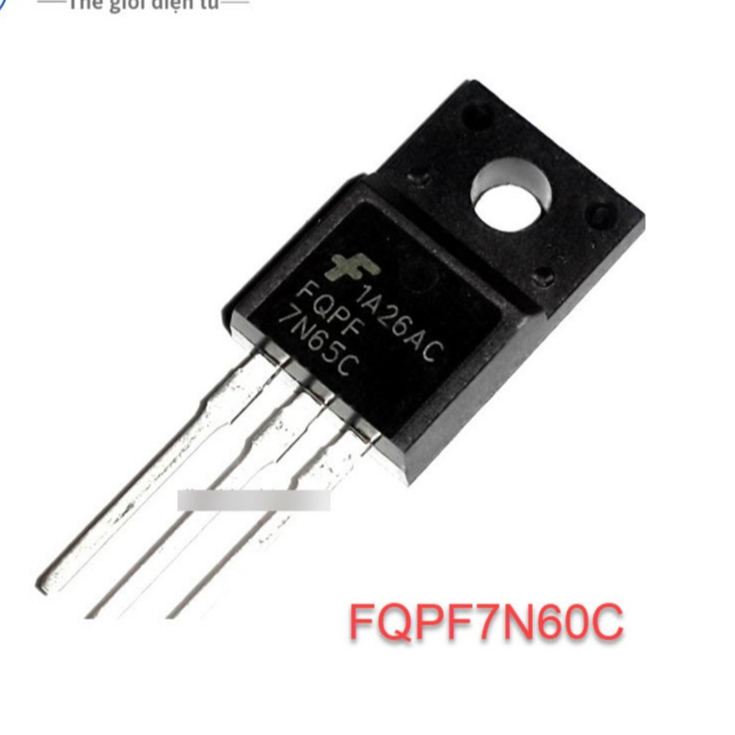 5PCS 7N60 7N60C FQPF7N60C MOSFET 7A 600V (Channel N) | Shopee Malaysia