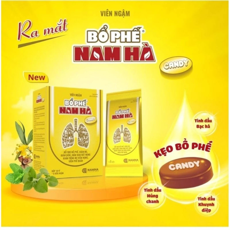 (1 Blister x 8 tablets) Nam Ha Lung Nourishing Candy (Easy to swallow ...