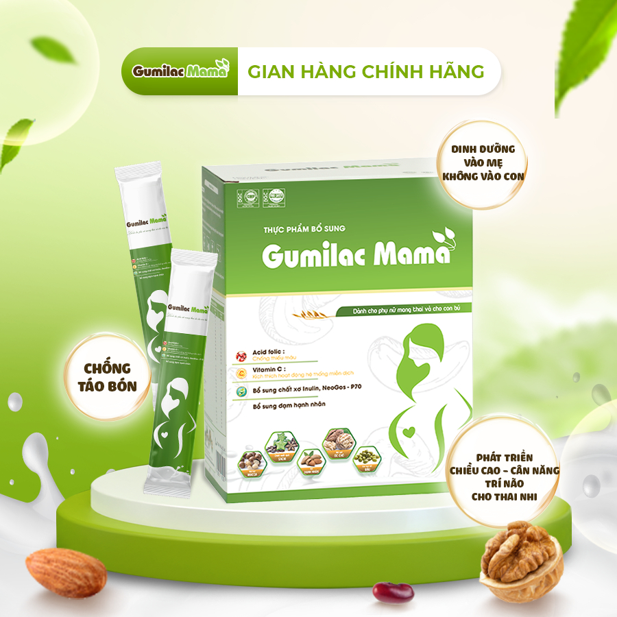 1 Box of Gumilac mama Pregnancy Nut Milk 400g - Rich in fiber to ...