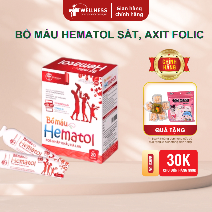 Hematol TW Hanopharco blood supplement, iron and folic acid supplement ...