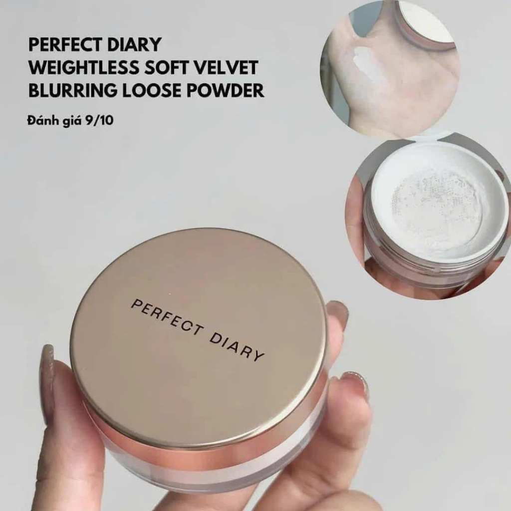 [PERFECT Diary] PERFECT DIARY Face Powder Gold Cap Oil Control ...