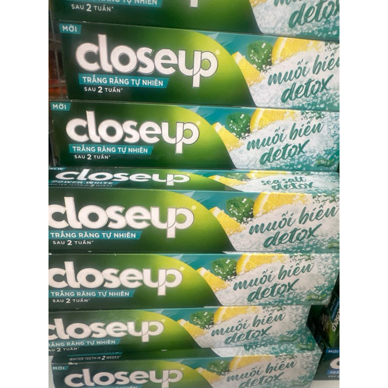 Closeup detox sea salt toothpaste 180g | Shopee Malaysia