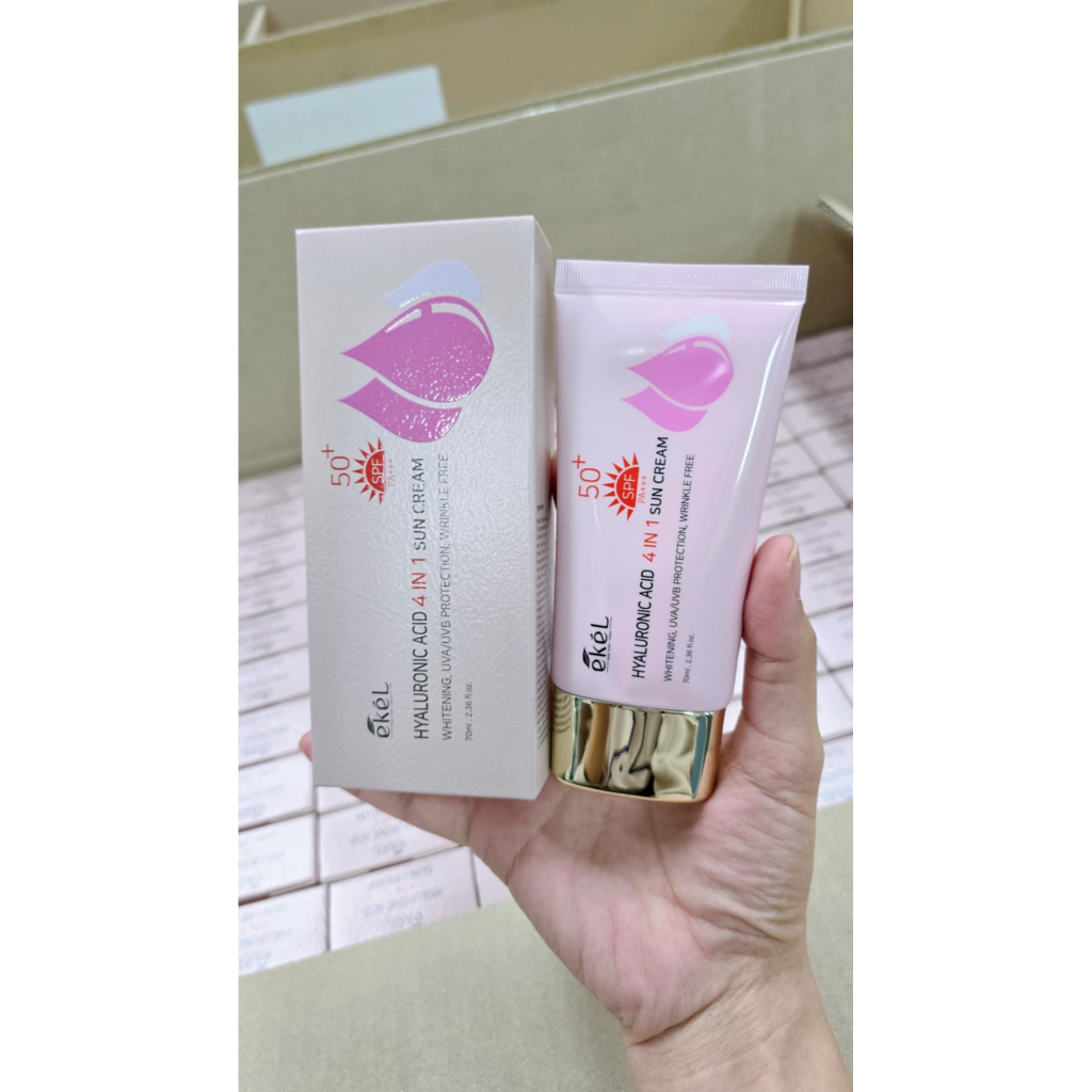 Ekel 4in1 Sunscreen SPF50+ | Sunscreen, Moisturizer, Brightening ...