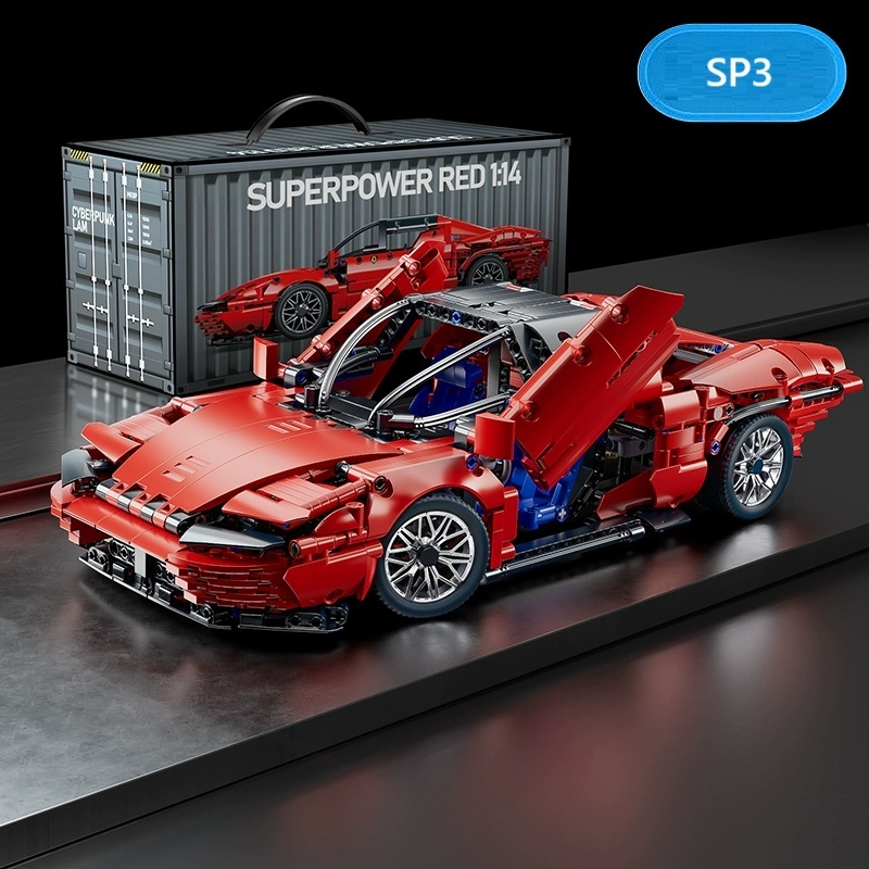 SP3 1:14 Supercar Assembly Model – 2025 Version, 1300+ Assembly Details ...