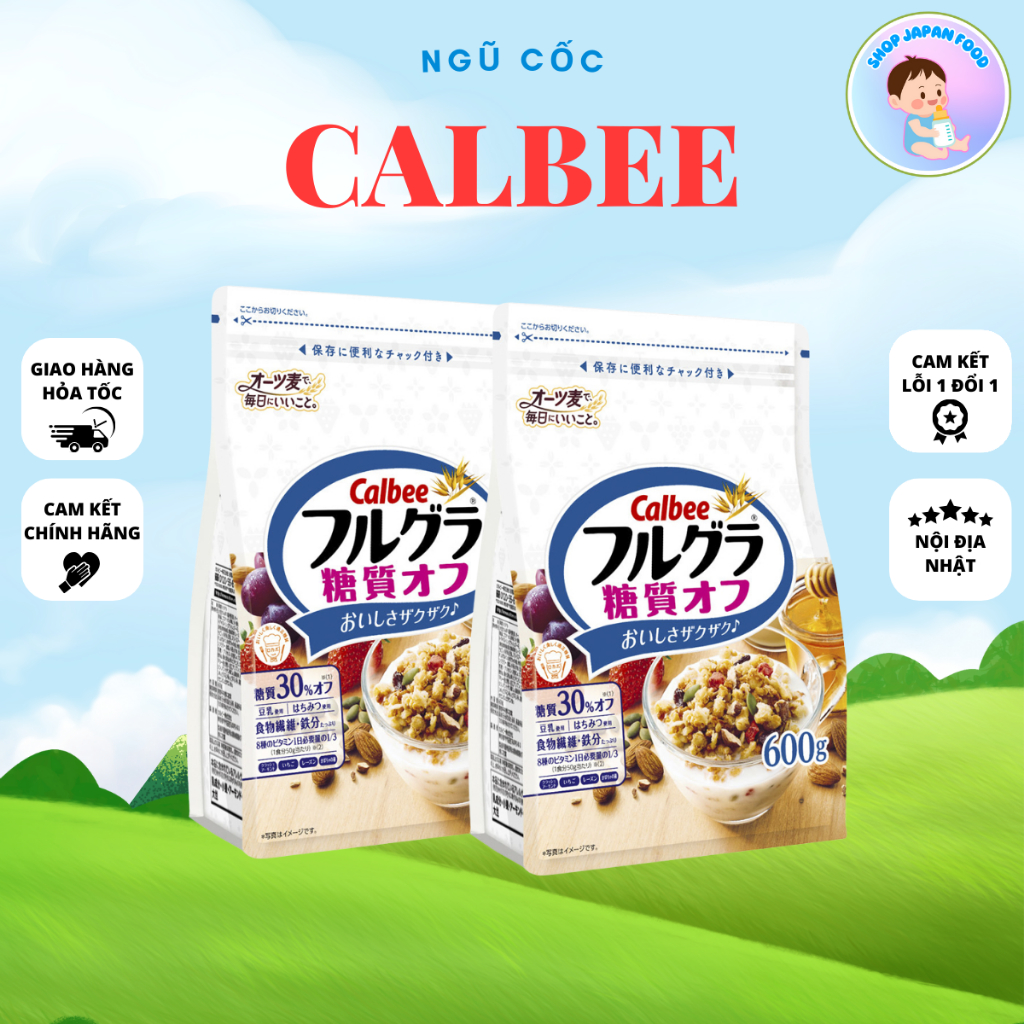 [Expiry Date 3/2025] WHITE JAPANESE CALBEE CEREAL 600g | Shopee Malaysia
