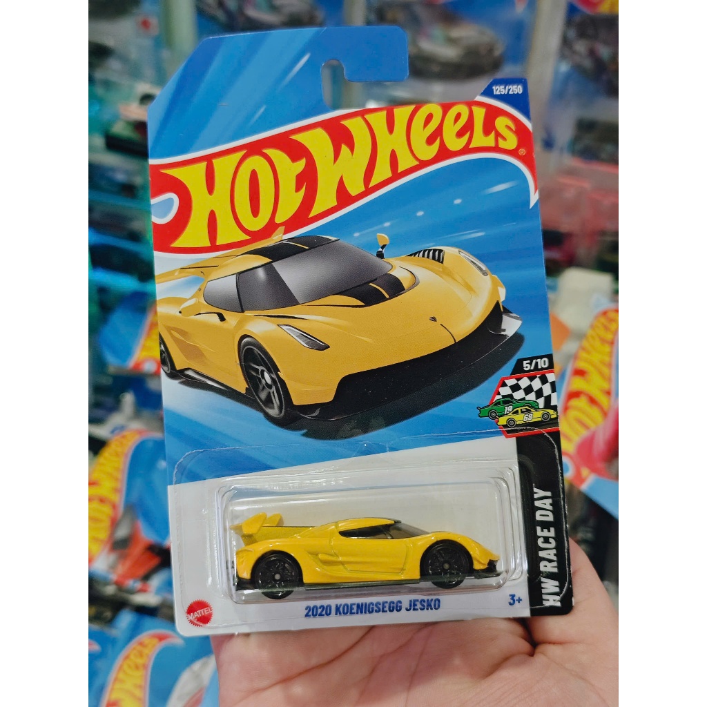 Hot Wheels 2020 Koenigsegg Jesko (Yellow) | Shopee Malaysia