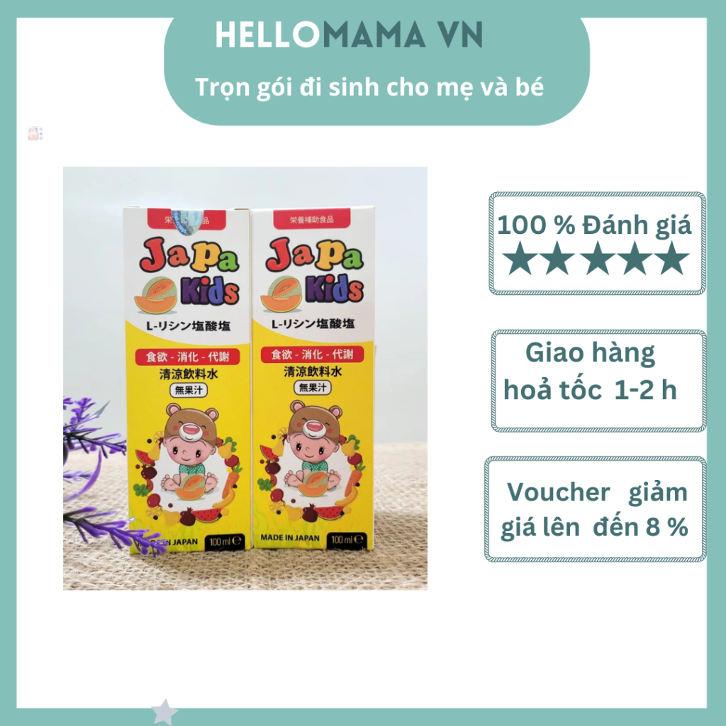 Japa Kids syrup helps babies eat well and increase their immunity ...