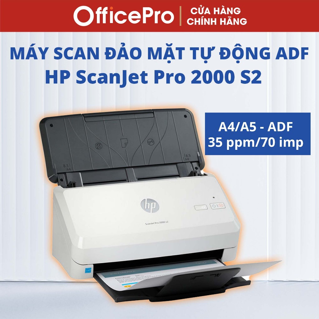 Hp ScanJet Pro 2000 S2 automatic duplex scanner, digital conversion ...