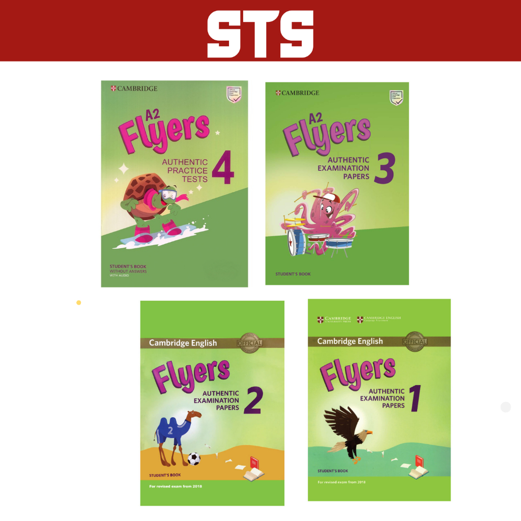 Book - Cambridge English Flyers 1234 Student’s Book (separate print ...