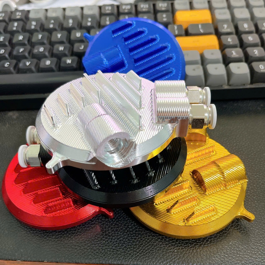 (New Model) Large Round Cam Cover for Wave 100 / Dream >With sensor ...