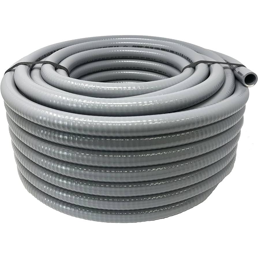 PVC chicken intestine conduit with 1/2 electrical wire" roll 5m, 10m ...
