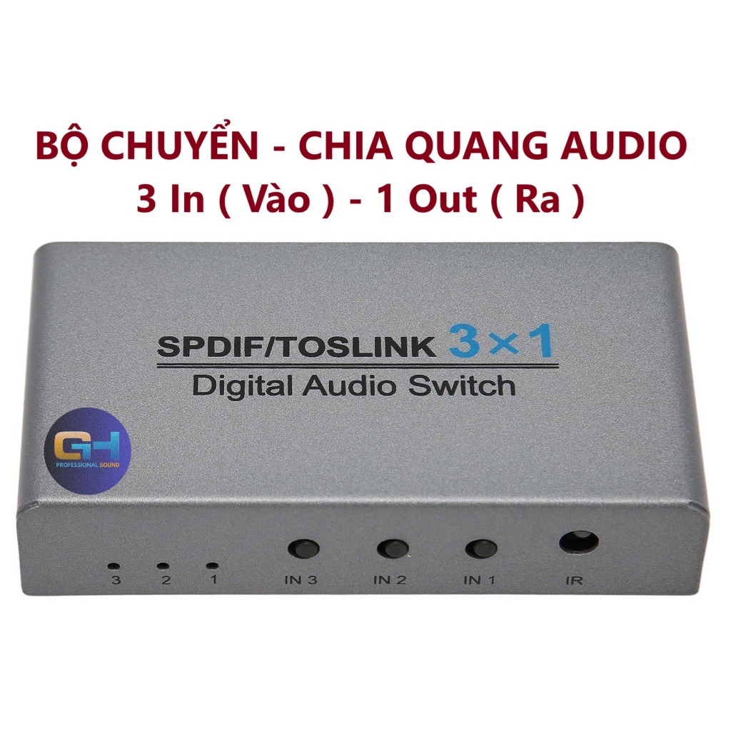 Optical splitter, audio optical switch. | Shopee Malaysia