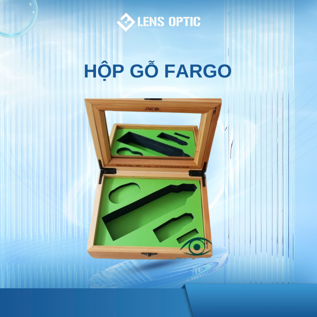 Fargo wooden box - Specialized wooden box for Ortho-K- AVIZOR glasses ...