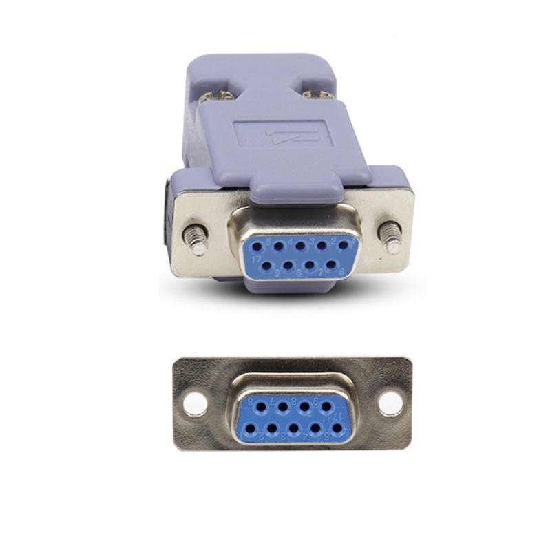 Rs232 DB9 Male soldering head, screw plastic cover | Shopee Malaysia