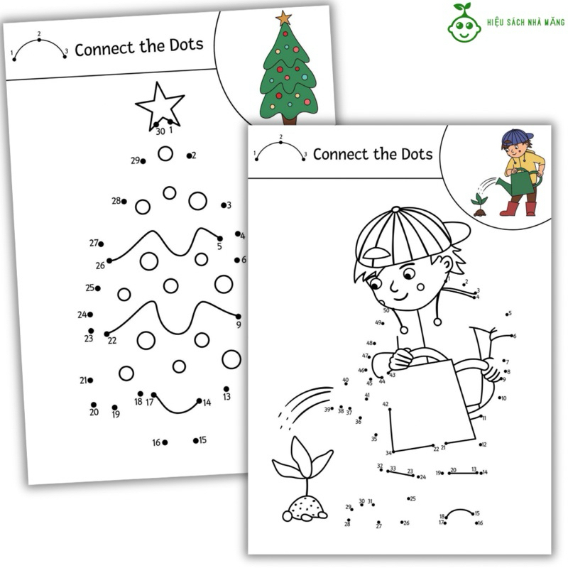 Coloring by sample, connecting numbers to shape, including 10 sheets ...