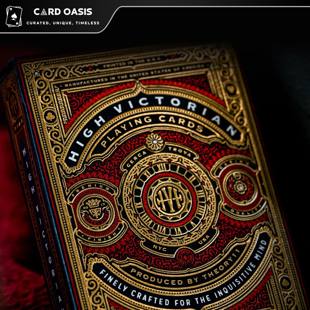 Collectible Cards, Magic Cards High Victorian Playing Cards - design ...