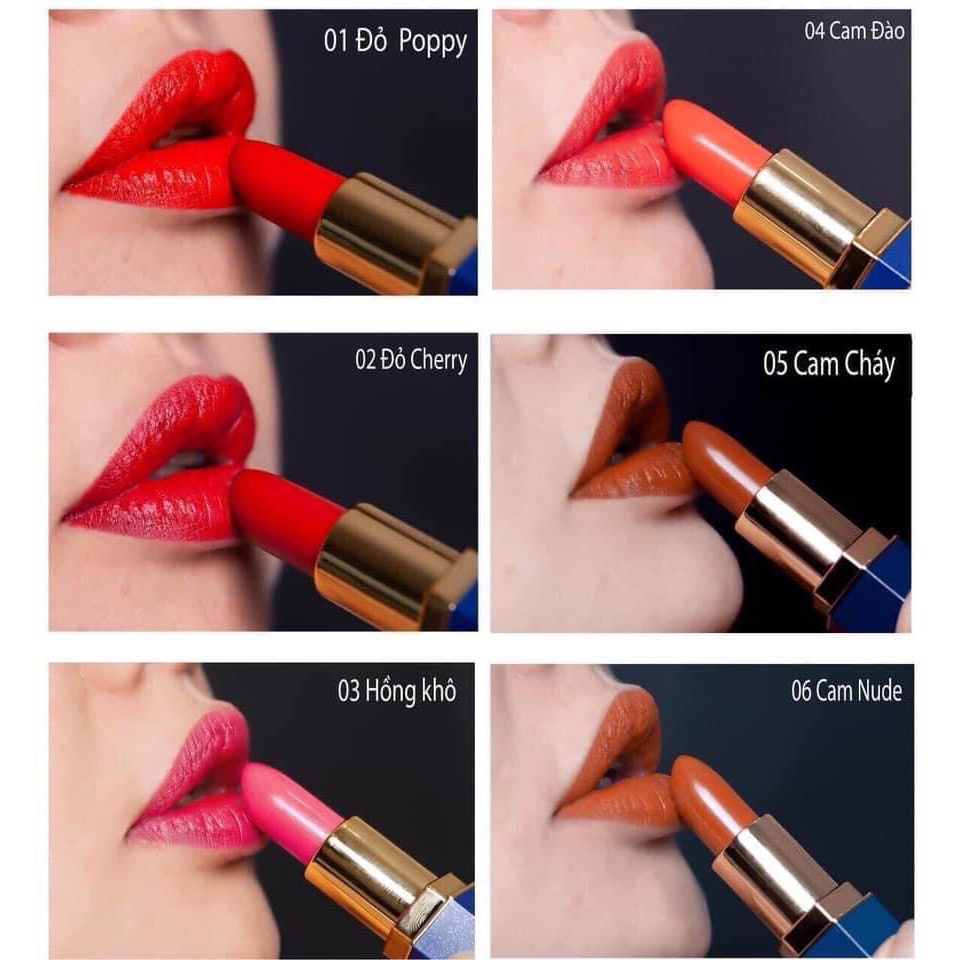 Matte lipstick, long lasting, long lasting Maria Nguyen | Shopee Malaysia