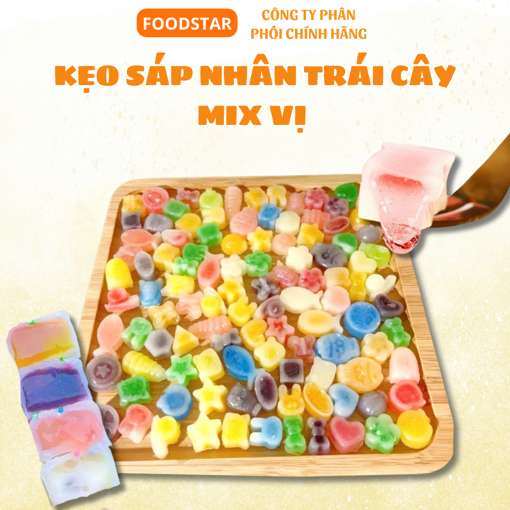 [Super Delicious Wax Candy] Beeswax Candy with Mixed Fruits in Many ...