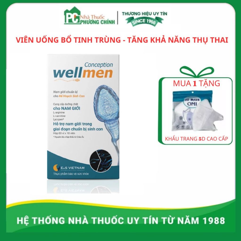 Wellmen Conception Improves Sperm Quality, Enhances Men's Health Box of ...