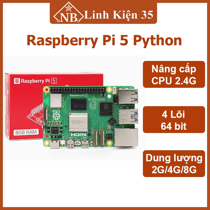 Raspberry Pi 5 Python - 2G | Shopee Malaysia