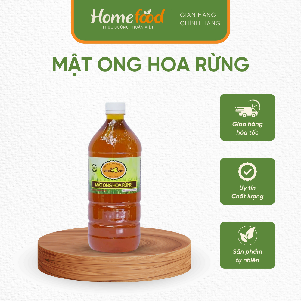 Vinabee wild flower honey 1400g – Pure, delicious, nutritious | Shopee ...