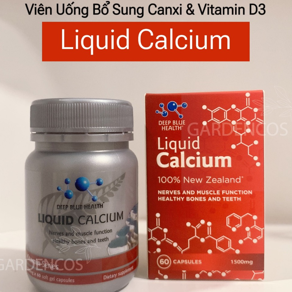 DB Liquid Calcium Calcium D3 Calcium Supplement Pills for Strong Bones ...