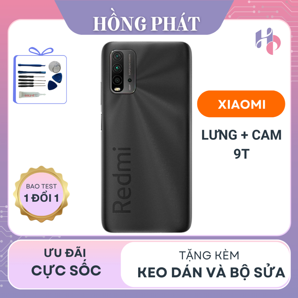 Xiaomi REDMI 9T BACK + CAMERA (FREE REPAIR AND GLUE) | Shopee Malaysia
