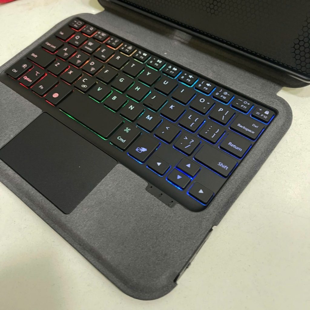 Lenovo Legion Y700 2023 keyboard case with Touchpad, holder, LED light ...