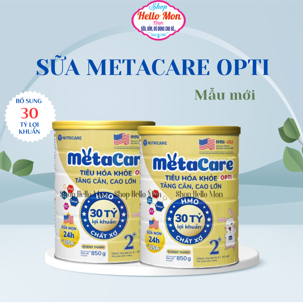 (NEW Model) Nutricare Metacare GOLD 0+,1+,2+ powdered milk - helps babies have healthy digestion ...
