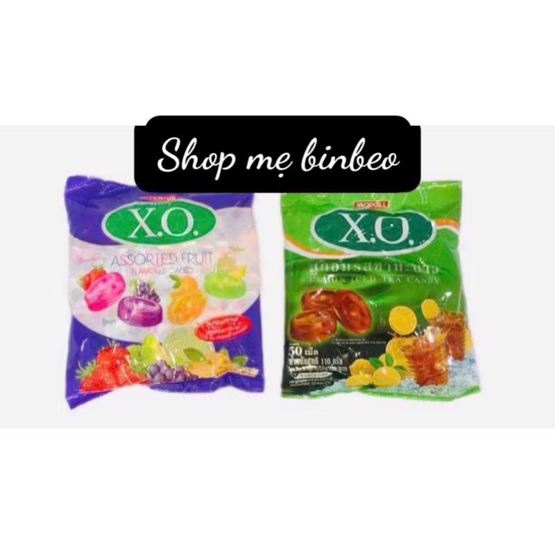 XO candy lemon and fruit flavor 110g | Shopee Malaysia