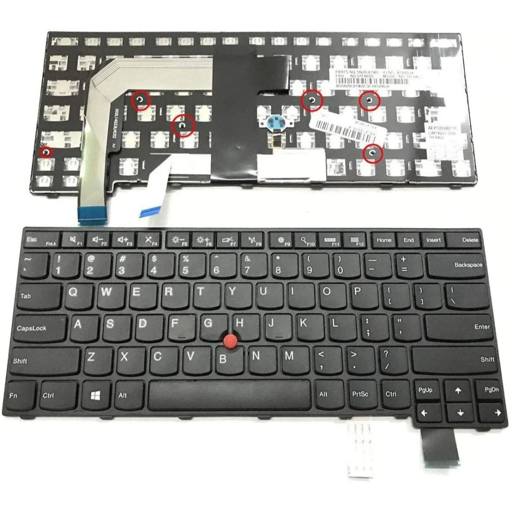 Lenovo Thinkpad T460s, T460p, T470s, T470p laptop keyboard | Shopee ...