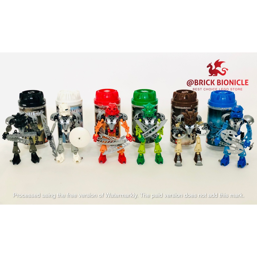 LEGO BIONICLE MA - BIONICLE NUVA ASSEMBLY TOY - 8566-8567-8568-8570 ...