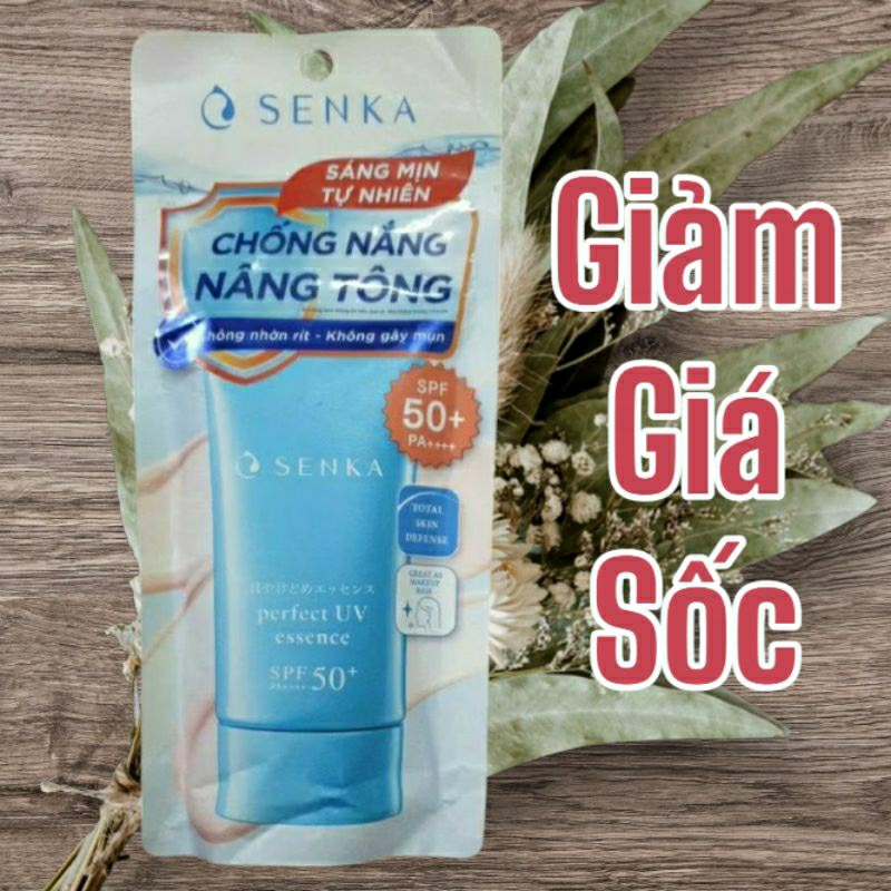 Senka perfect UV essance tone-enhancing sunscreen 50g bright, smooth ...