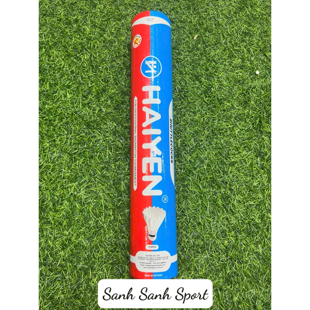 GENUINE RED HAI YEN BADMINTON TUBES (12 BALLS) | Shopee Malaysia