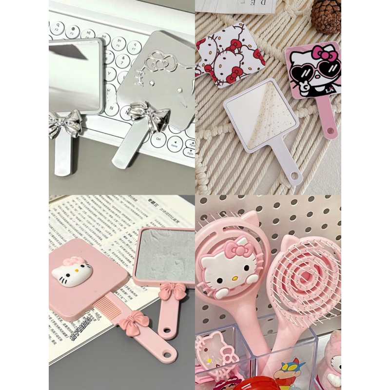 Hello Kitty Hand Mirror in Many Models | Shopee Malaysia