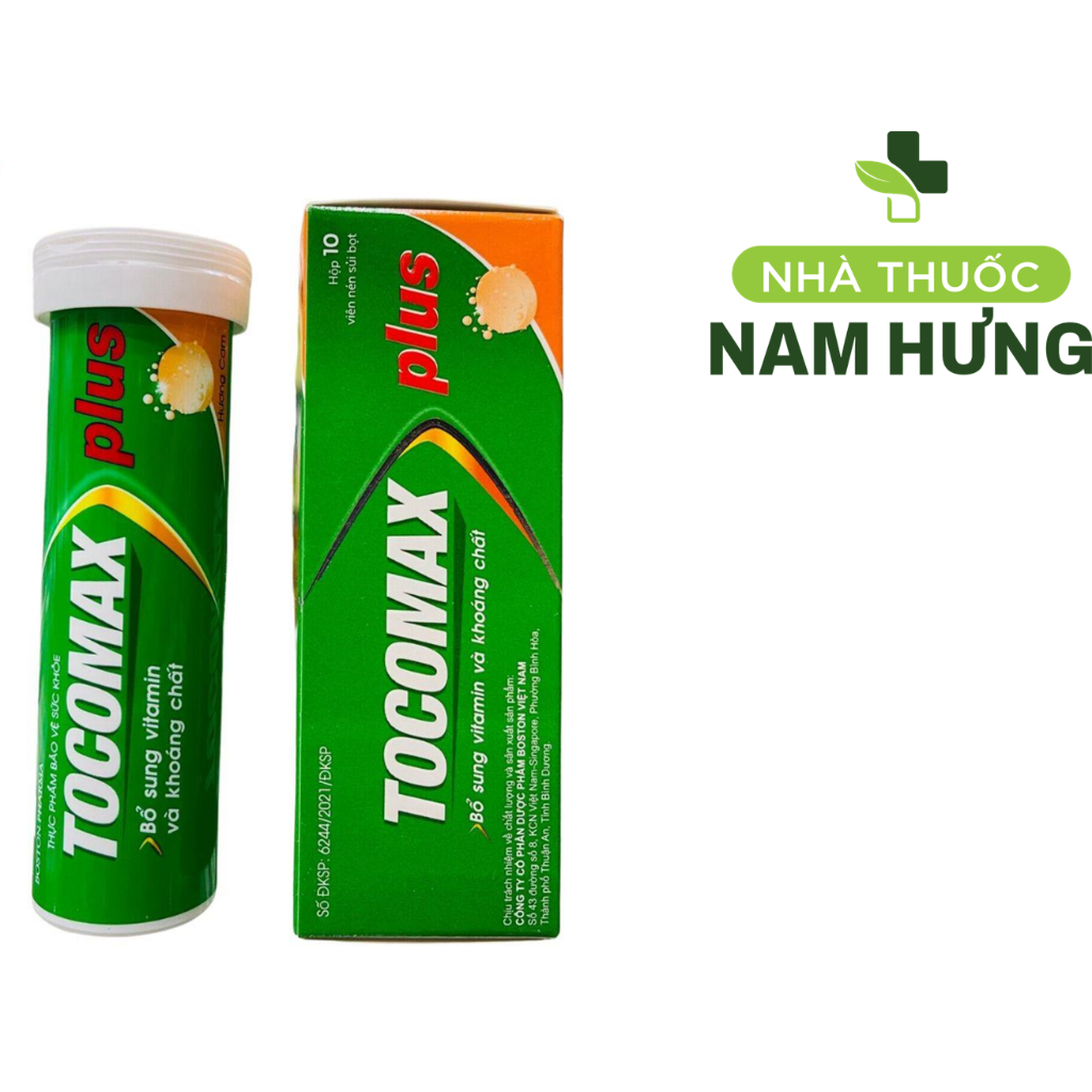 Tocomax Plus vitamin and mineral supplement tube of 10 tablets | Shopee ...