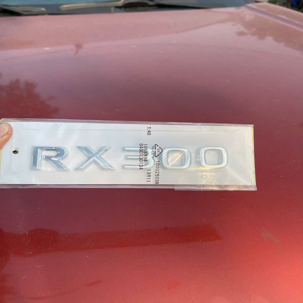 Lexus embossed logo RX300, RX350, LX570, LX470 LEXUS body sticker Price ...