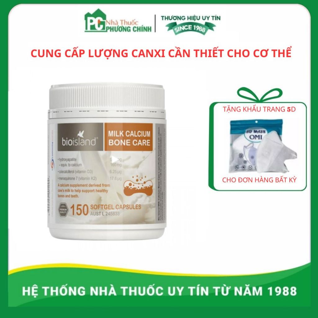 [Genuine] Milk Calcium Milk Calcium Bone Care BioIsland Calcium ...