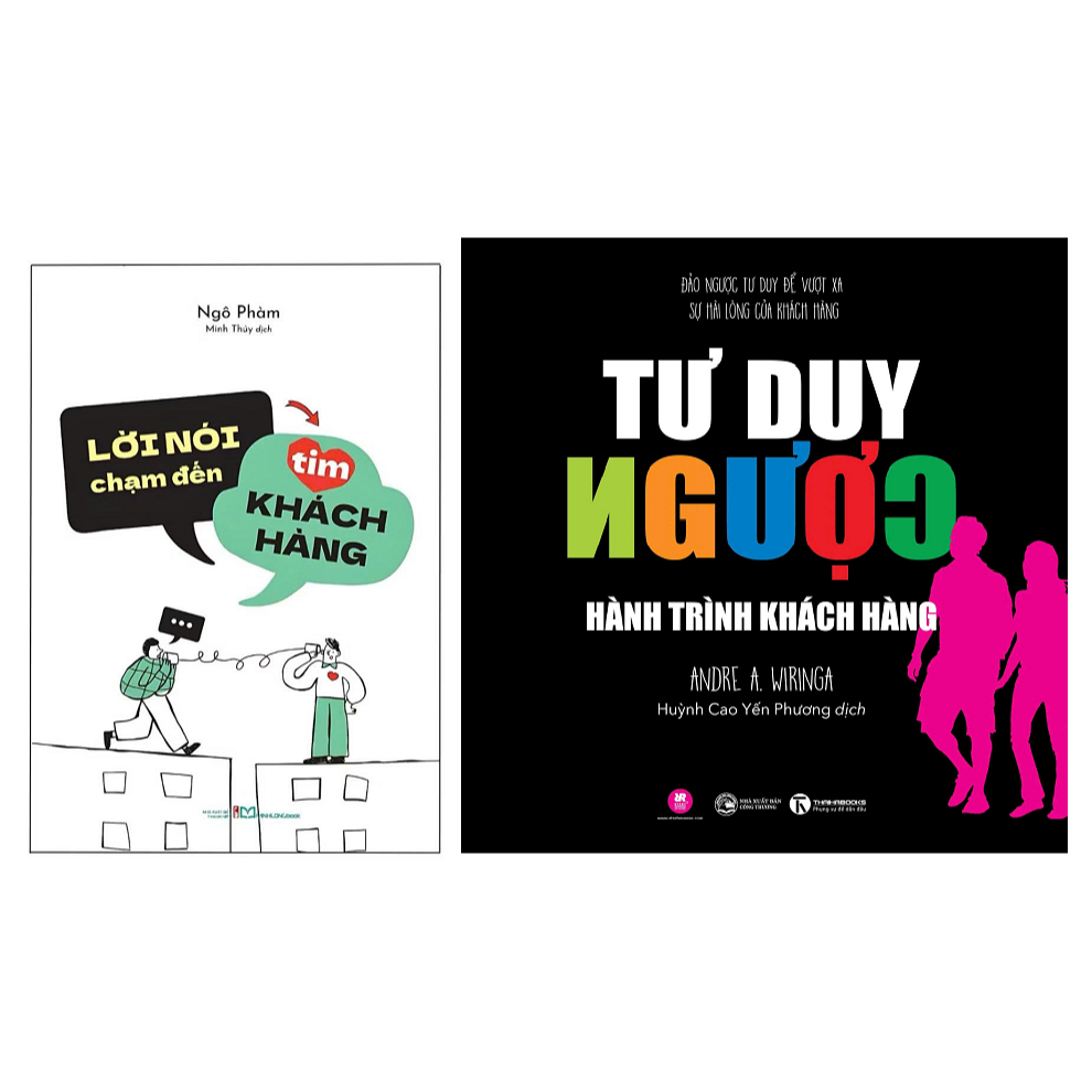 Set of 2 books: Inverted Thinking - Customer Journey and Words Touching ...